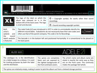 Adele 21, Digipak Analysis | PPTX