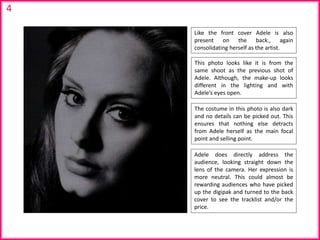 Adele 21 Back Cover