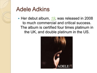 Adele adkins | PPTX