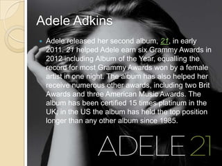 Adele adkins | PPTX