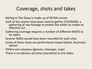 Adele Rolling in the Deep - Technical Analysis | PPT