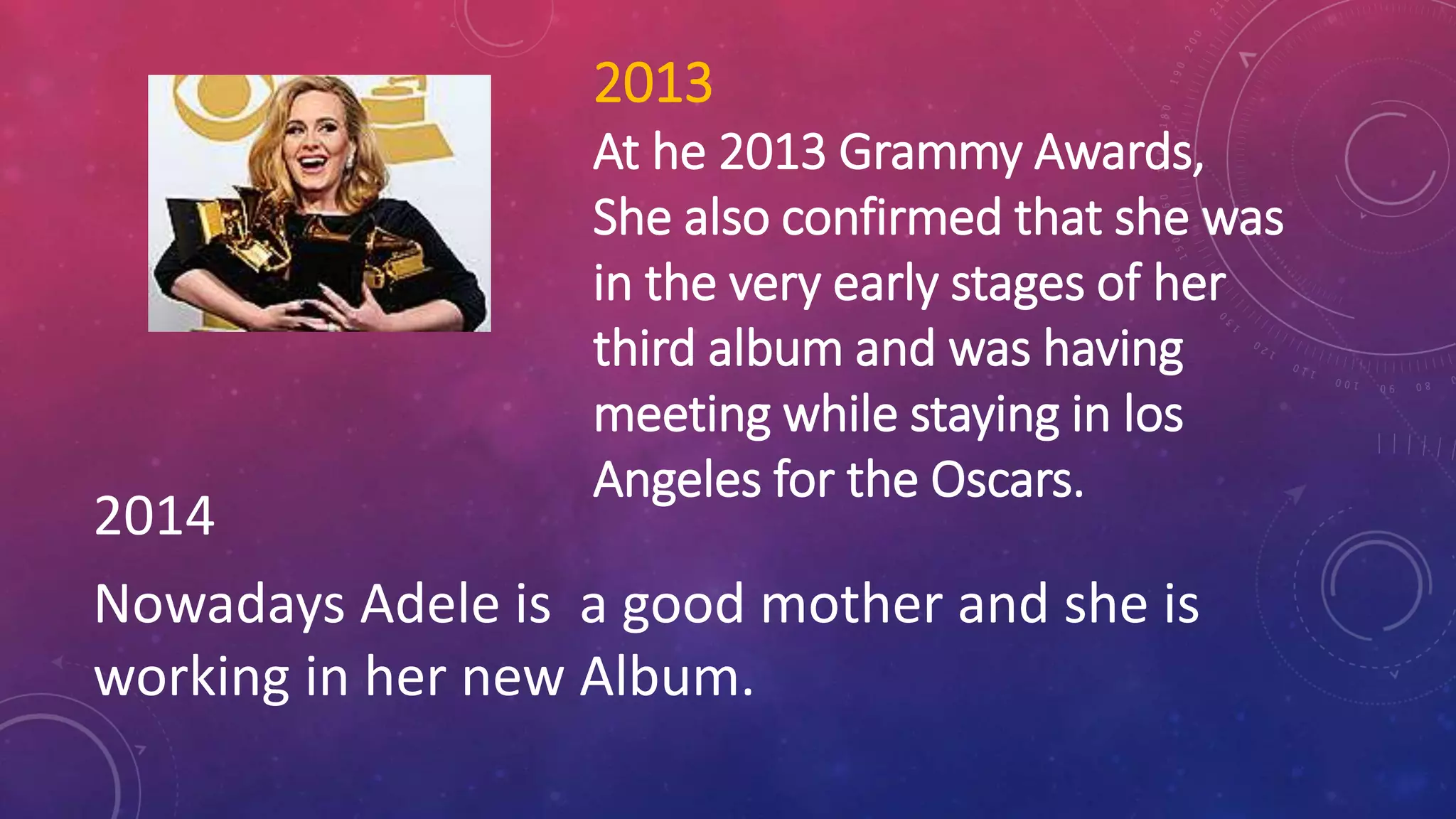 Adele biography | PPTX