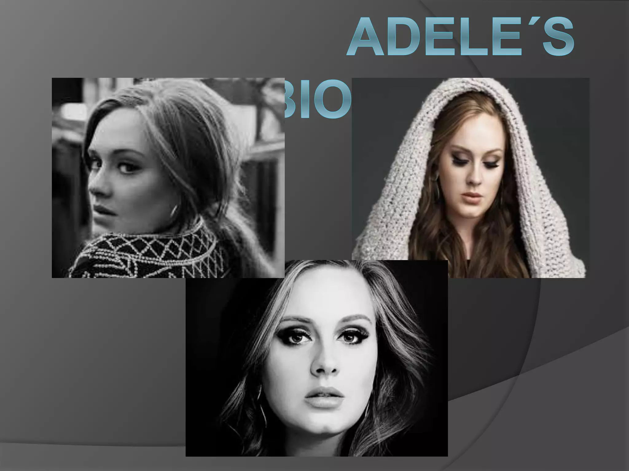 Adele´s biography | PPTX