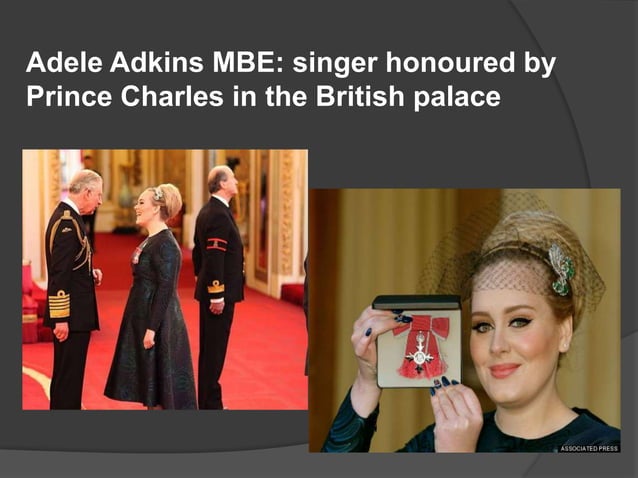 Adele´s biography | PPTX | World/International Music | Music