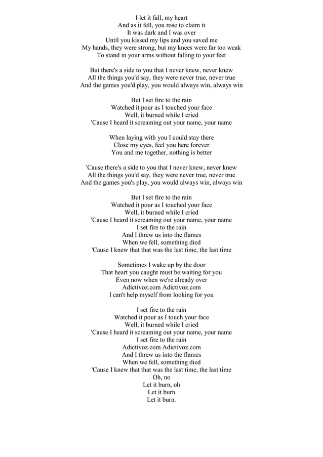 Adele worksheet someone like you | DOCX