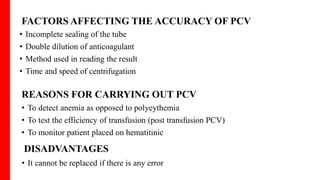 pcv Siwes report department of biochemstry | PPTX