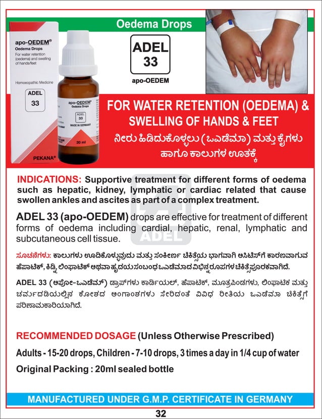 Adel Homeopathic Kannada Book | PDF