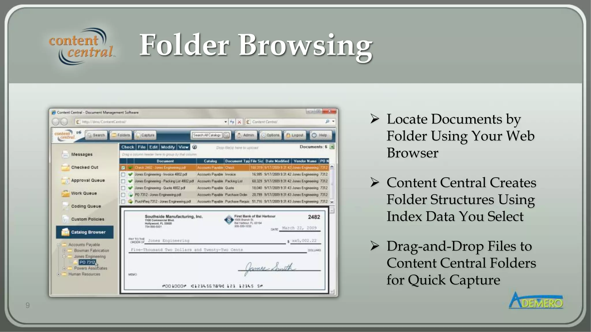 Ademero content central v6 - the simplified office starts here | PPTX