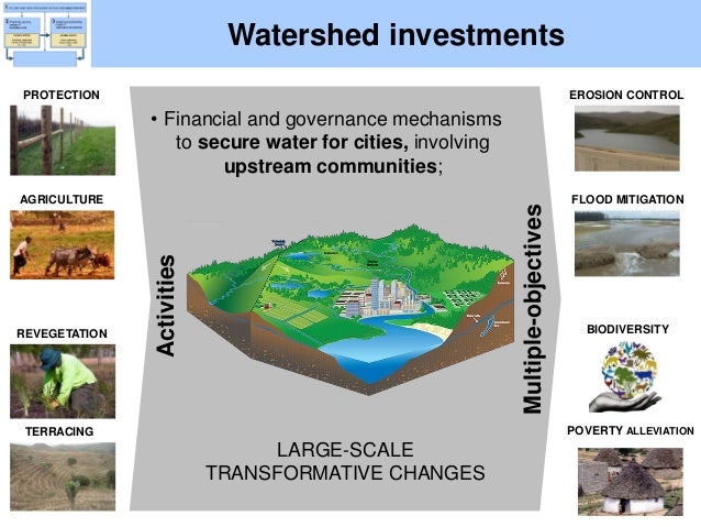 Ecosystem services for watershed management, Water Planning,