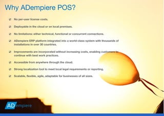 ADempiere Point of Sale (English Version) | PDF