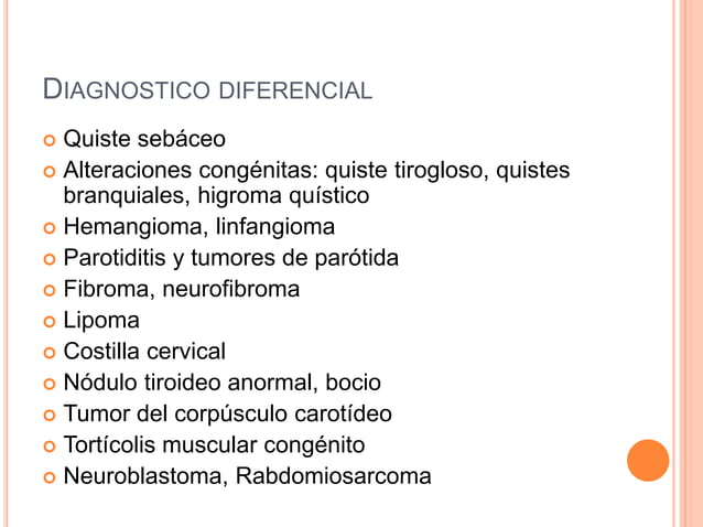 Adenitis cervical | PPTX