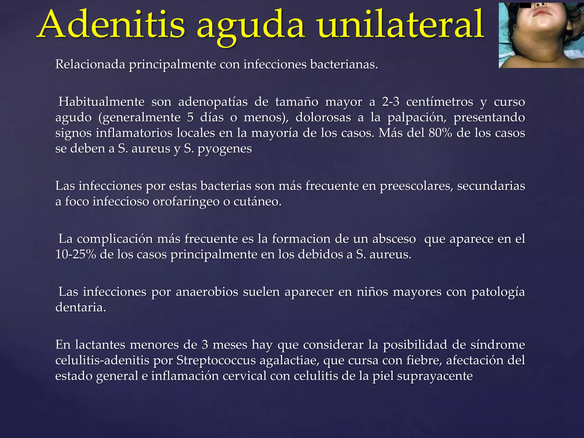 Adenitis Cervical | PPTX