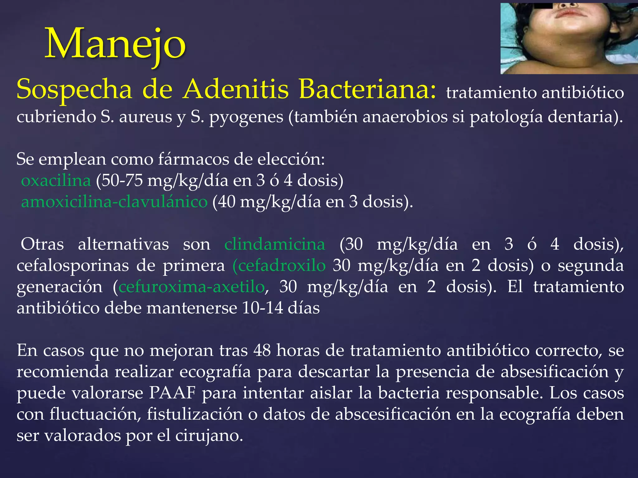 Adenitis Cervical | PPTX
