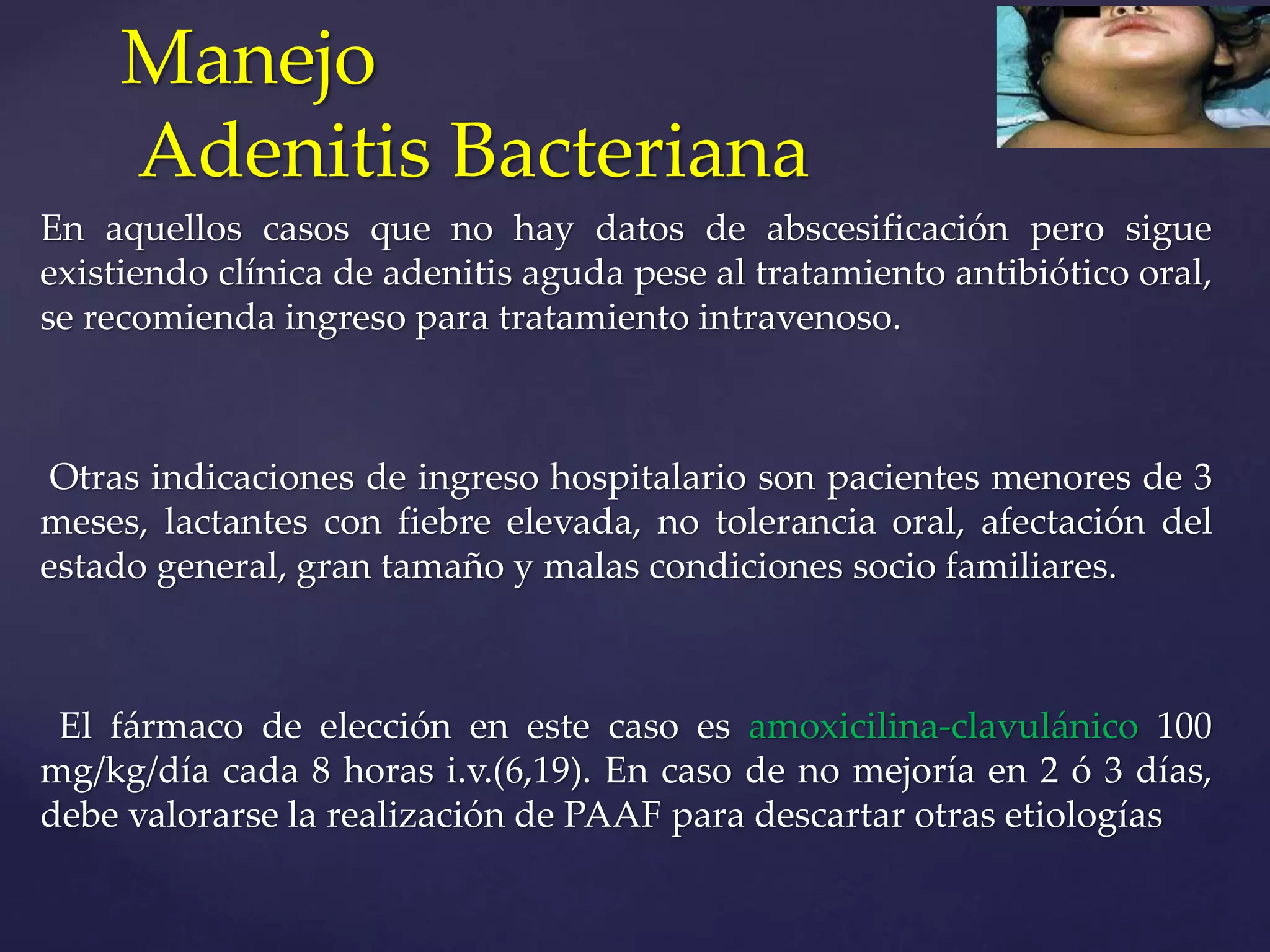 Adenitis Cervical | PPTX