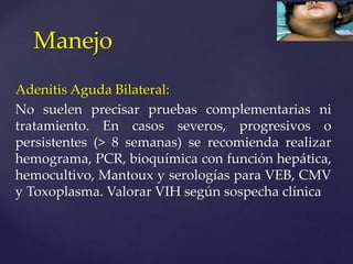 Adenitis Cervical | PPTX
