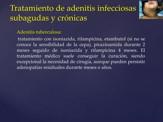 Adenitis Cervical | PPTX