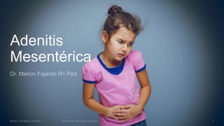 Adenitis Mesentérica.pptx
