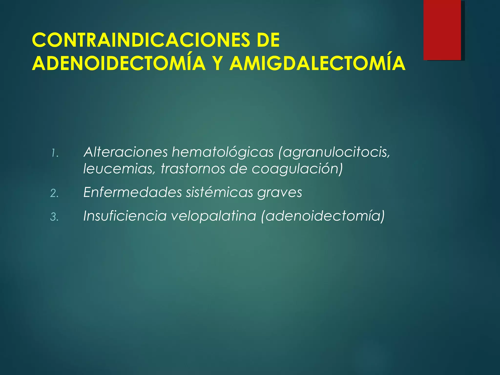 ADENOIDECTOMÍA AMIGDALECTOMÍA | PPT | Ear, Nose and Throat Conditions ...