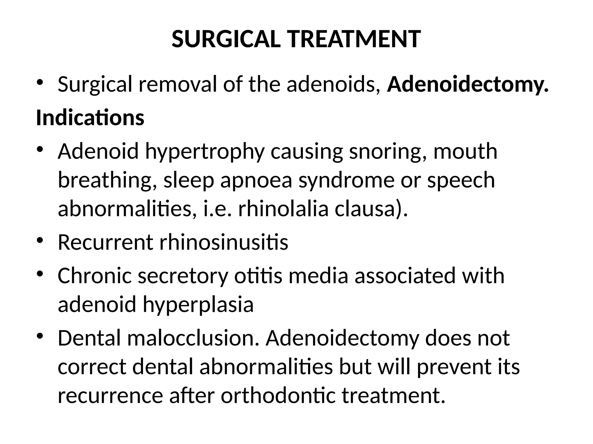 SUMMARY OF ADENOID - HYPERTROPHY.pptx/pdf | PPT