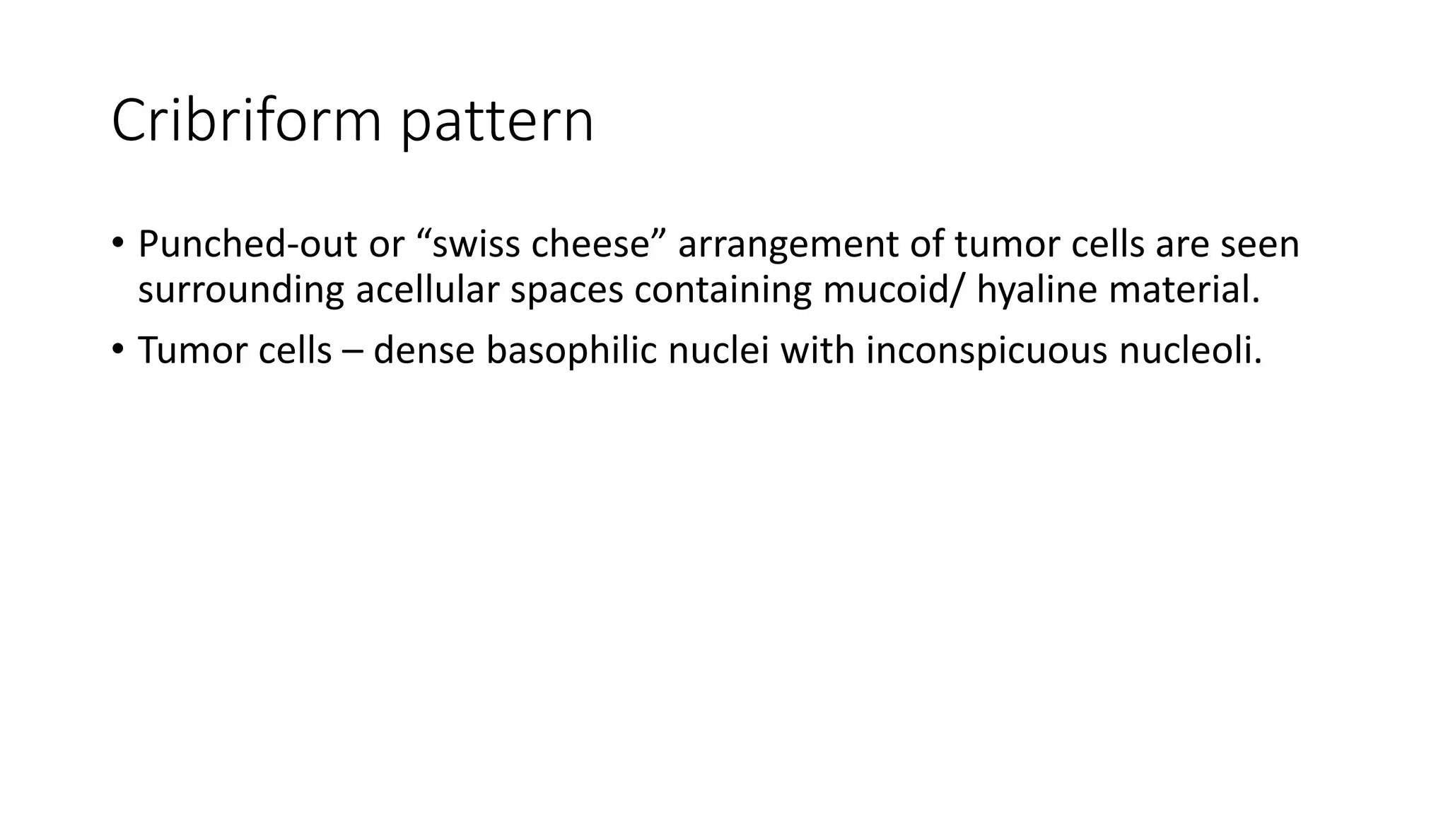 Adenoid cystic carcinoma | PPTX