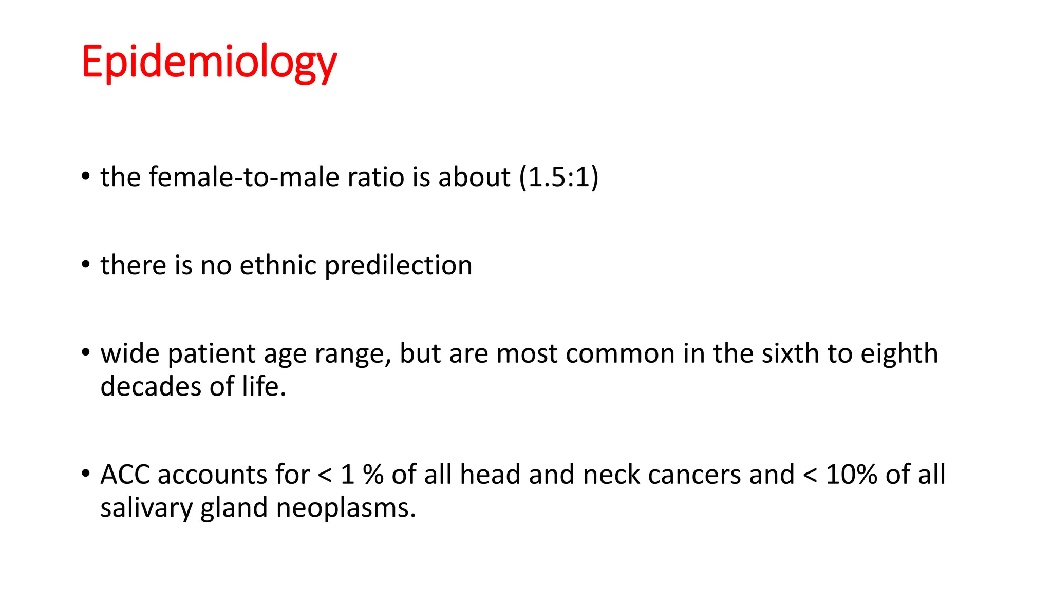 Adenoid cystic carcinoma: salivary gland | PDF