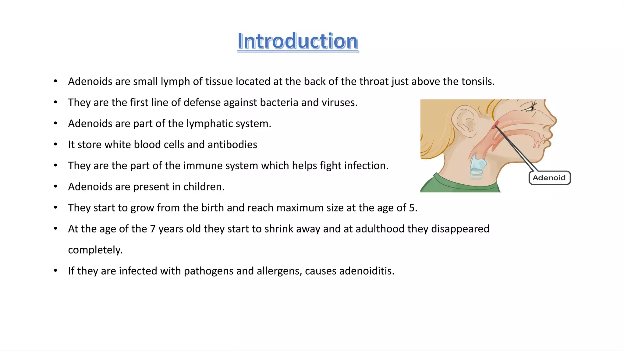 Adenoiditis - easy explanation for nursing students | PDF