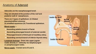Adenoiditis & Adenoidectomy | PPTX