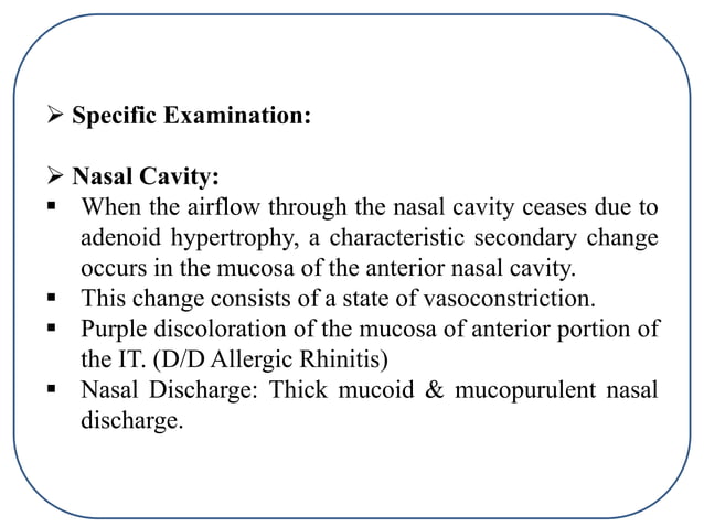 Adenoids | PPTX | Ear, Nose and Throat Conditions | Diseases and Conditions