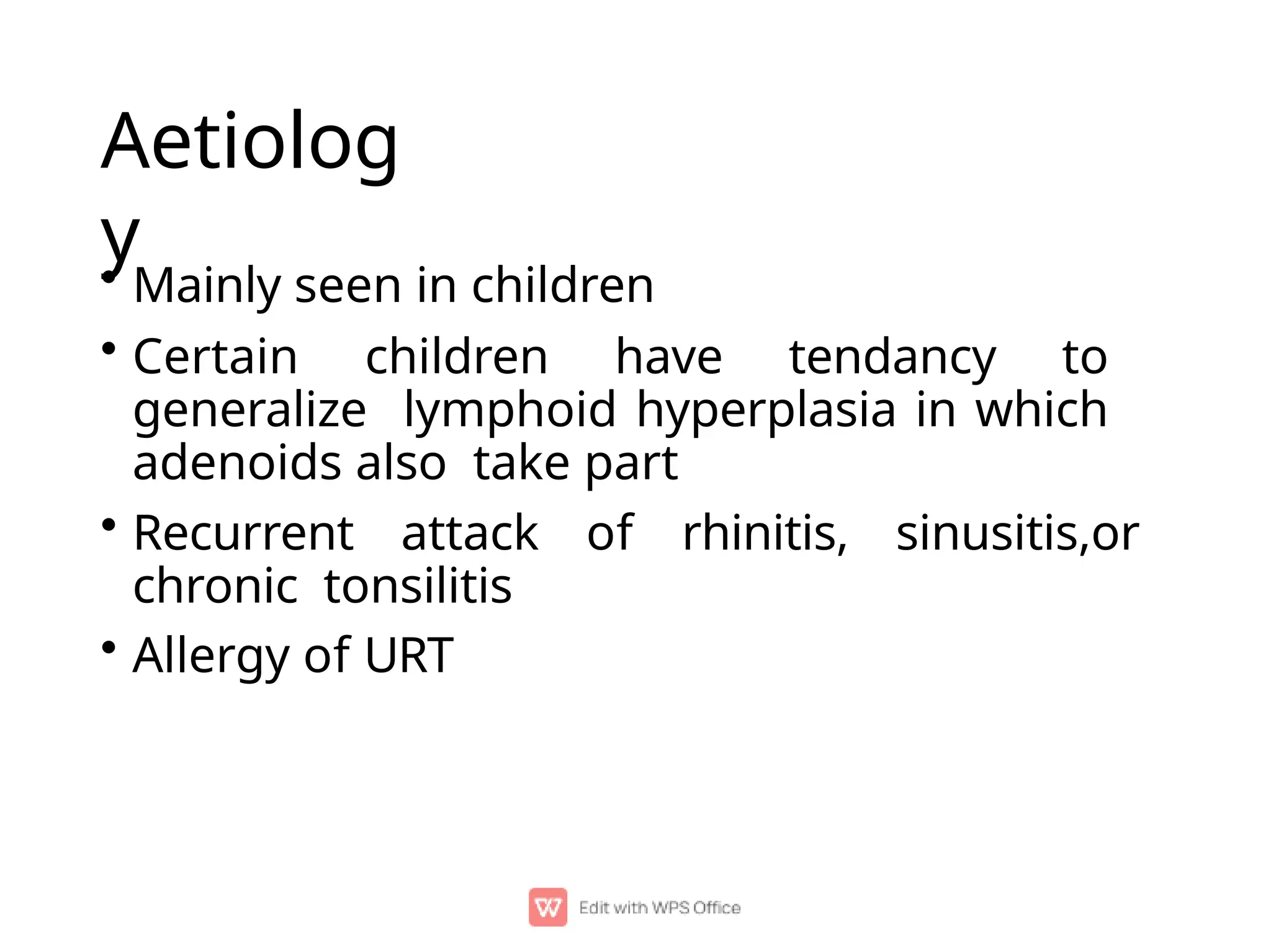 ADENOIDS-WPS Office(1).pptx ent ppt adenoids | PPTX