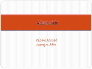 Adenoids.pptx