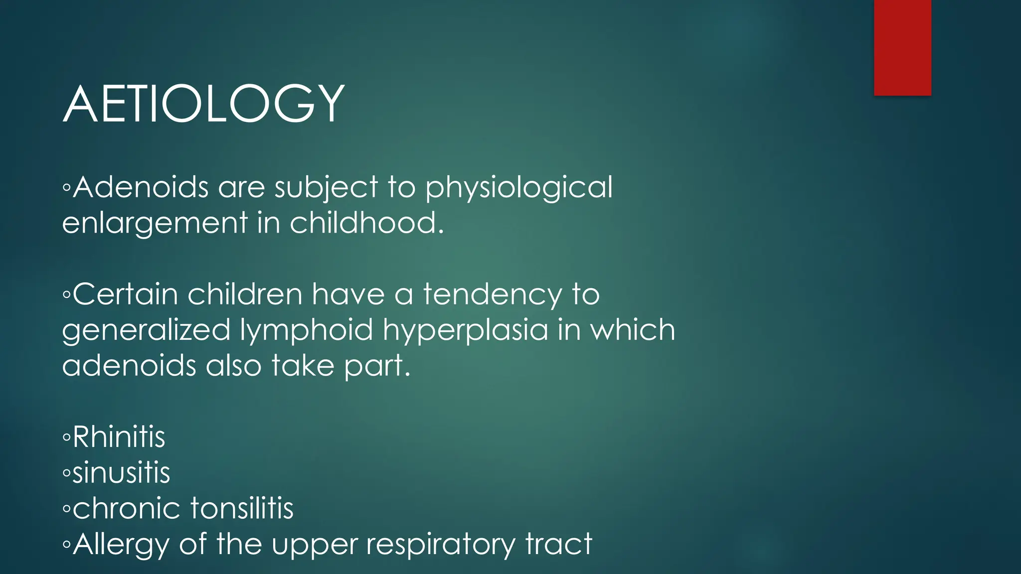 ADENOIDS PPT presentation .pptx education | PPT
