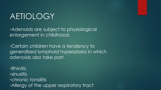 Adenoids Ppt Presentation Pptx Education Ppt