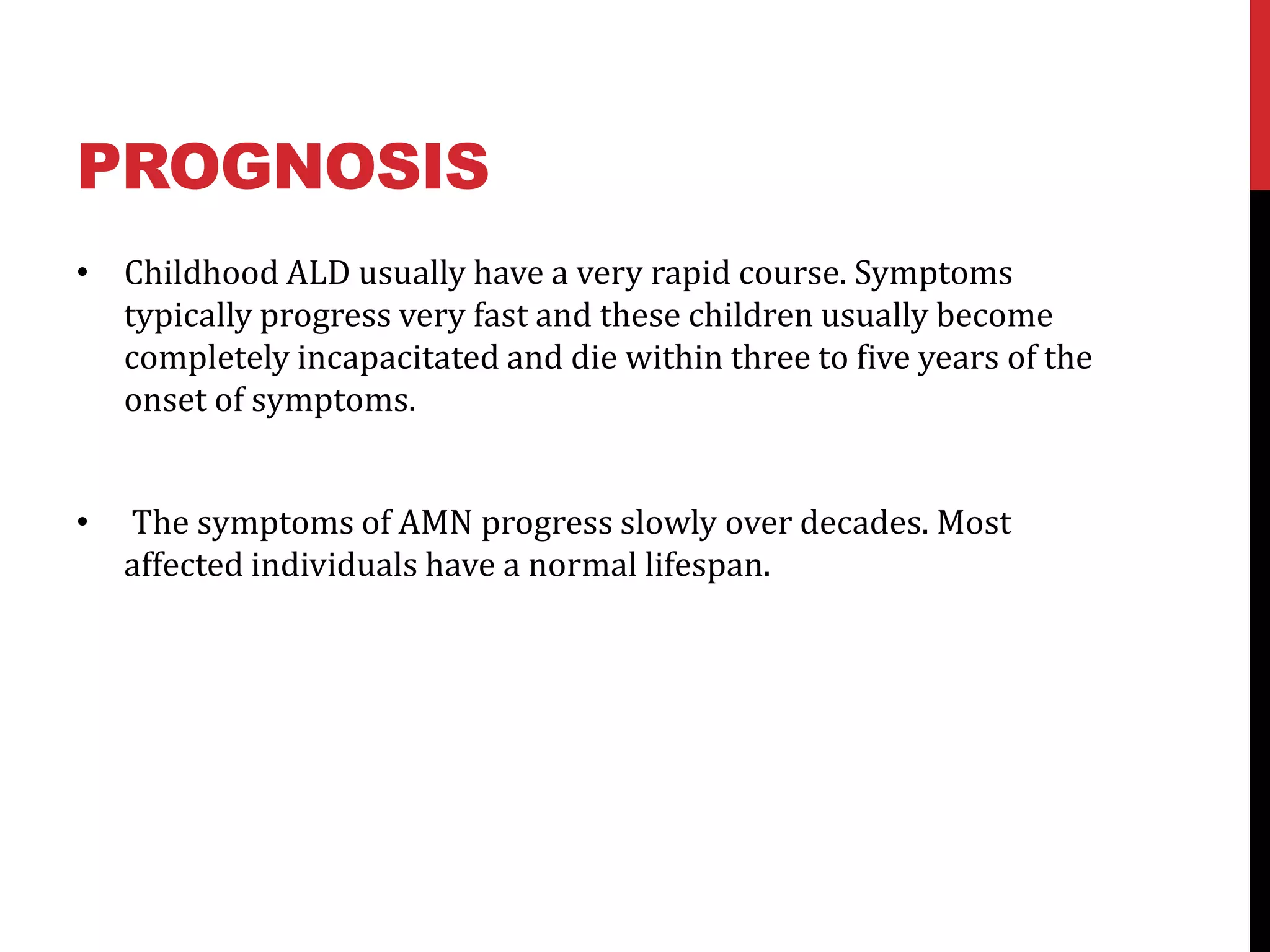 Adenoleukodystrophy | PPTX