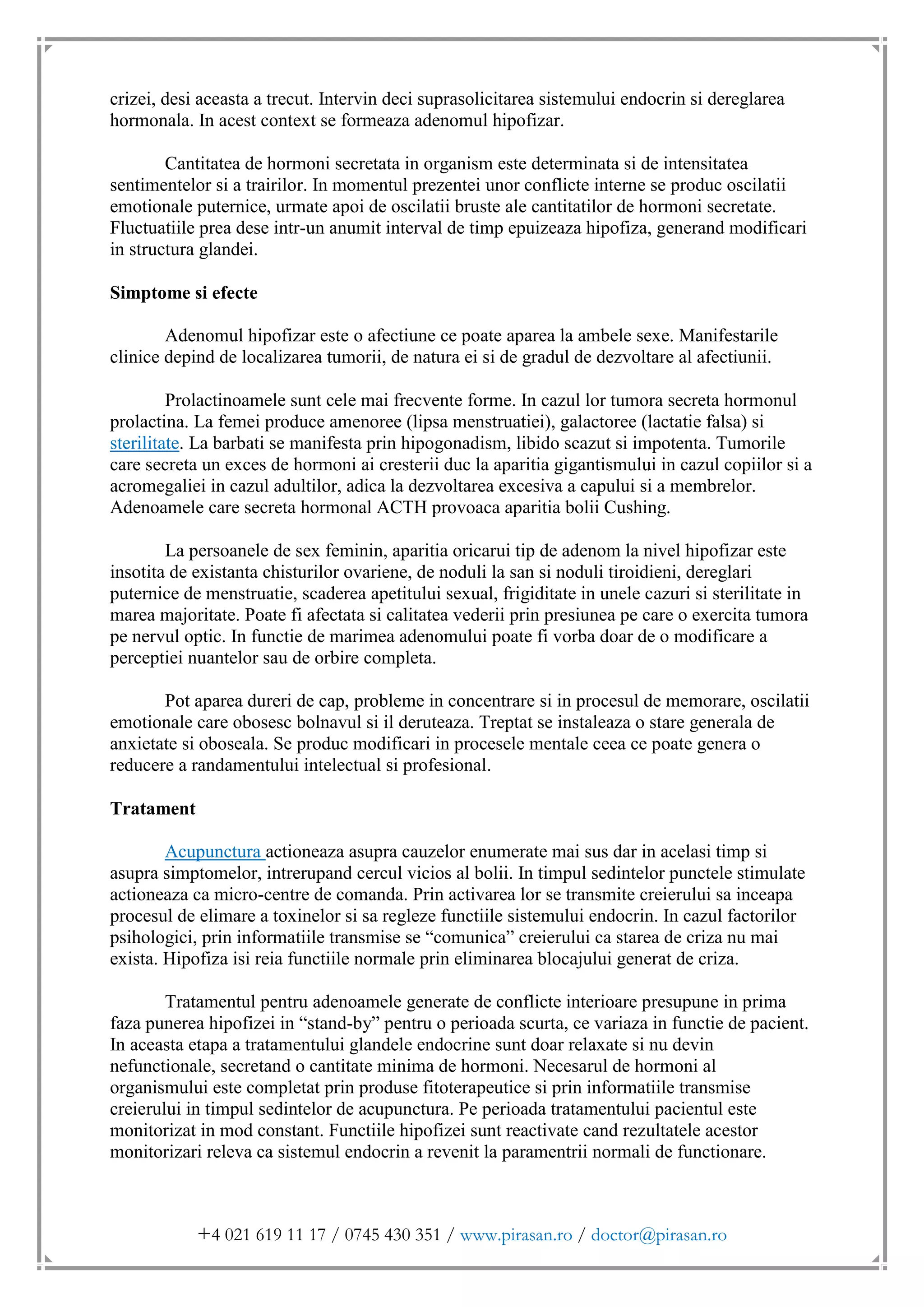Adenomul hipofizar | PDF