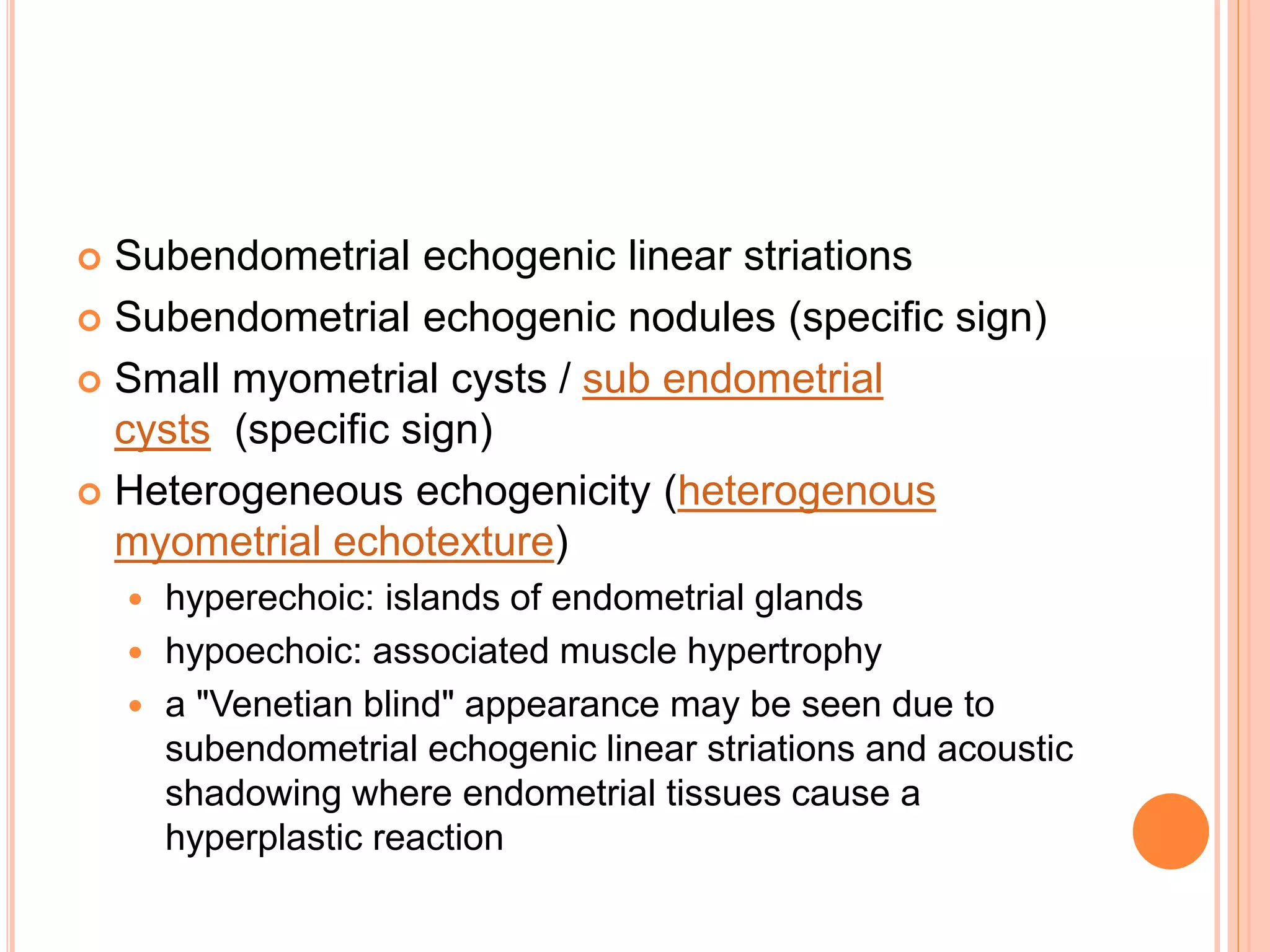 Adenomyosis | PPTX