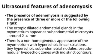 Adenomyosis .pptx adenomyosis adenomyosis and the uterus E-Placenta ...
