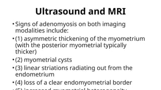 Adenomyosis .pptx adenomyosis adenomyosis and the uterus E-Placenta ...