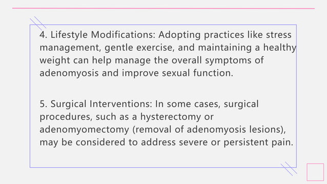 Adenomyosis and Painful Intercourse- Exploring the Connection.pptx | Sexual Conditions | Sexual ...