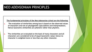 Adensonian classification | PPTX