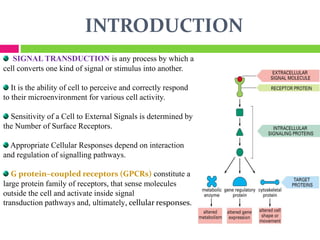 Adenyl cyclase signaling slideshare | PPTX