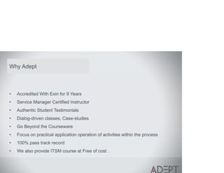 Adept corporate 2015 itil | PDF