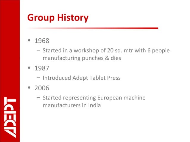 Adept Double Rotary Press | PPT