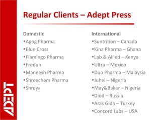 ADEPT Mega Tablet Press | PPT