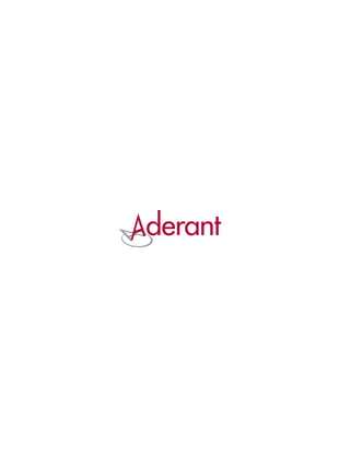 Aderant 2012 Solutions Guide: Mange, Grow, and Protect Your Firm | PDF