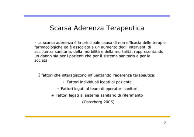Aderenza terapeutica pa | PDF | Physical Therapy | Wellness
