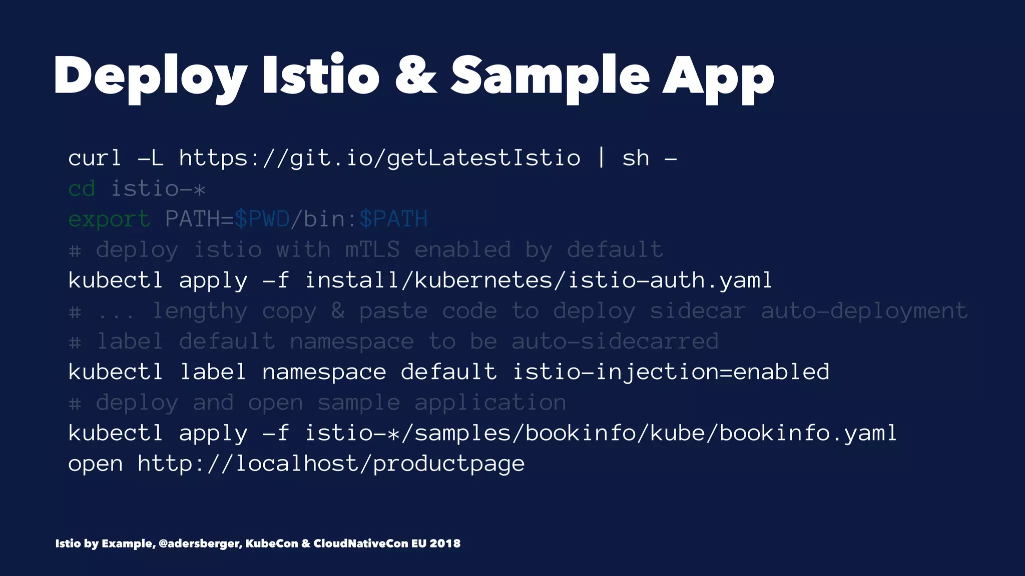 Istio By Example (extended version) | PPT