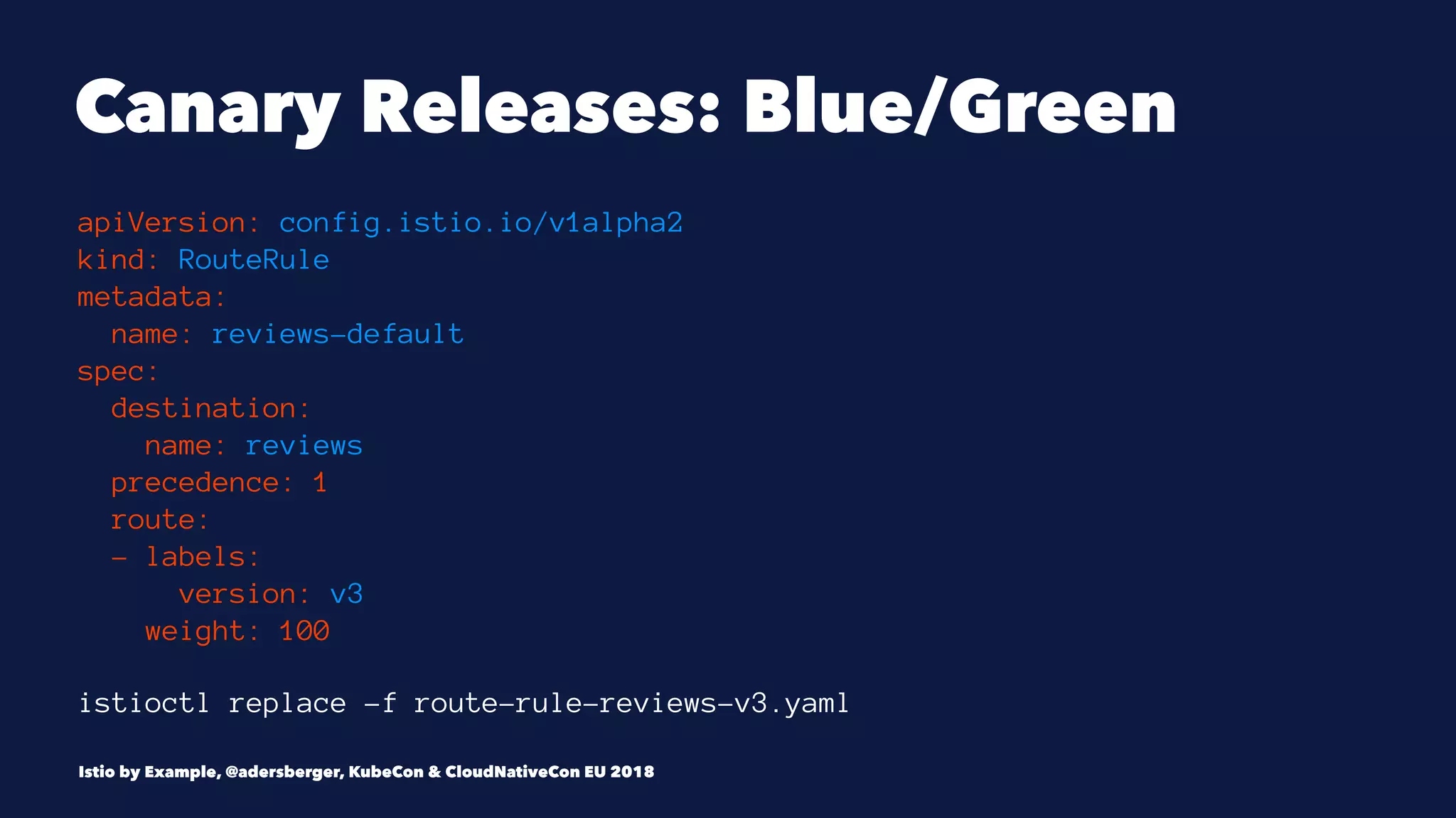 Istio by Example (extended version) | PPT