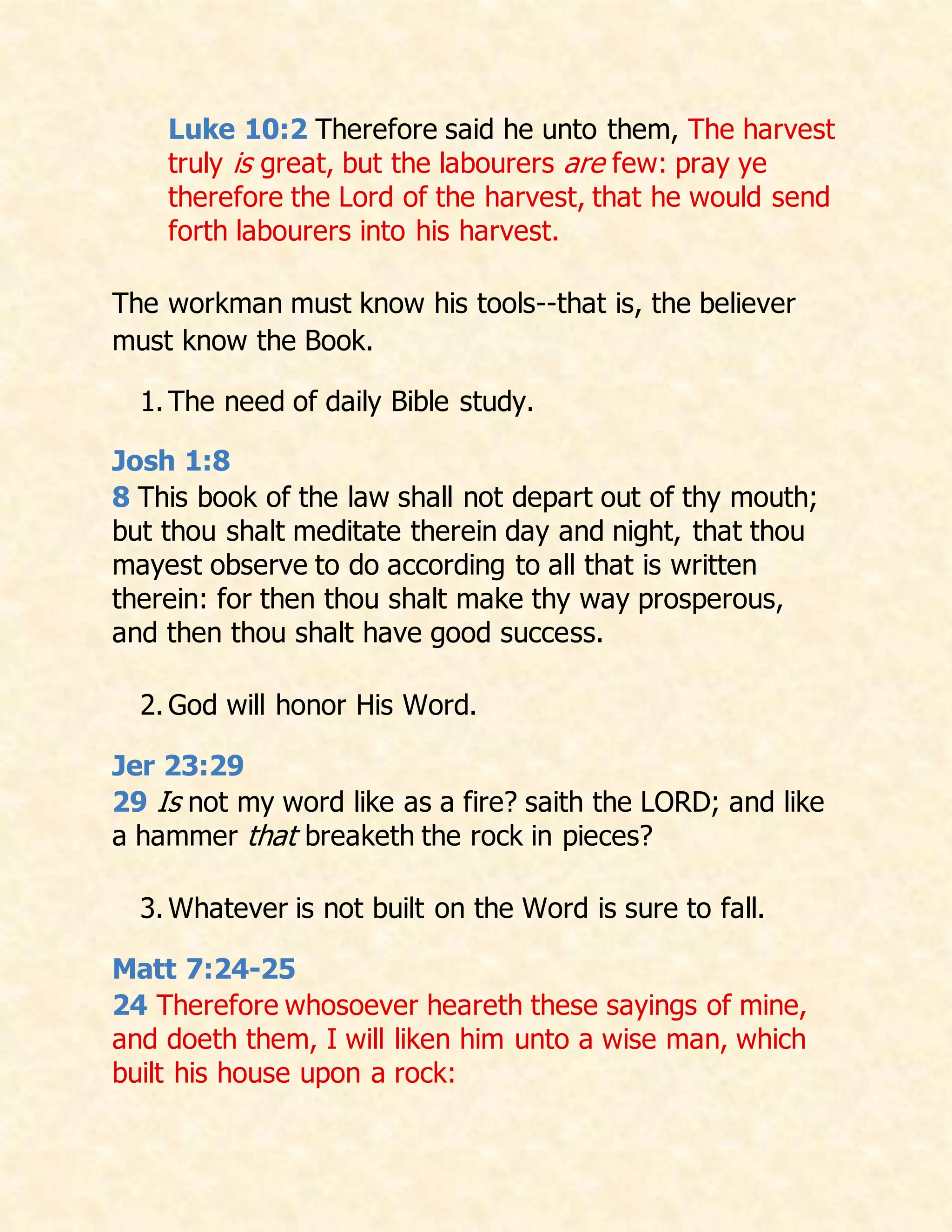 A Biblical Description of a Christian | DOCX | Christianity | Religion ...