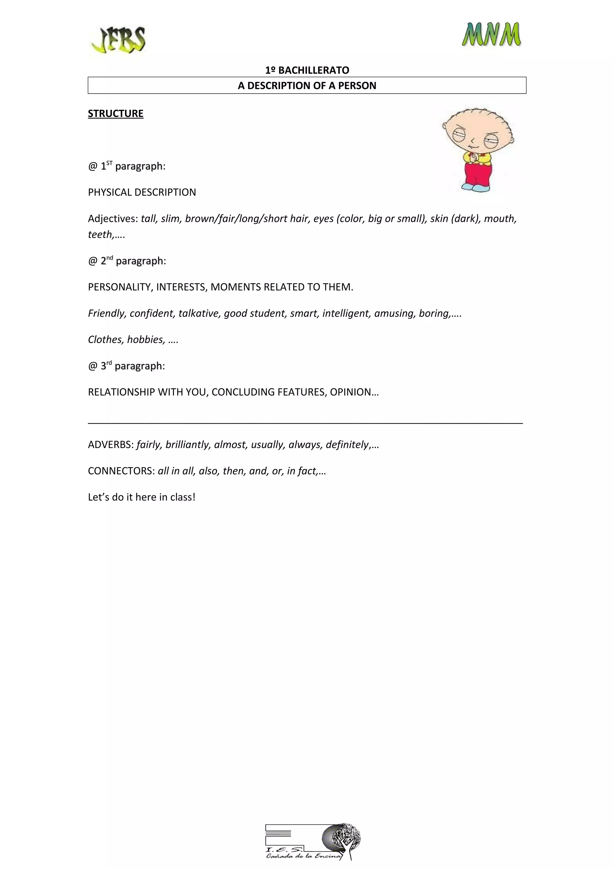 A description of a person | PDF