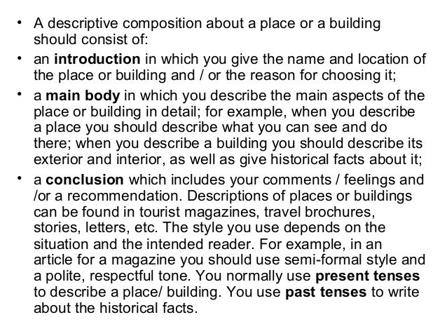 A description of a place